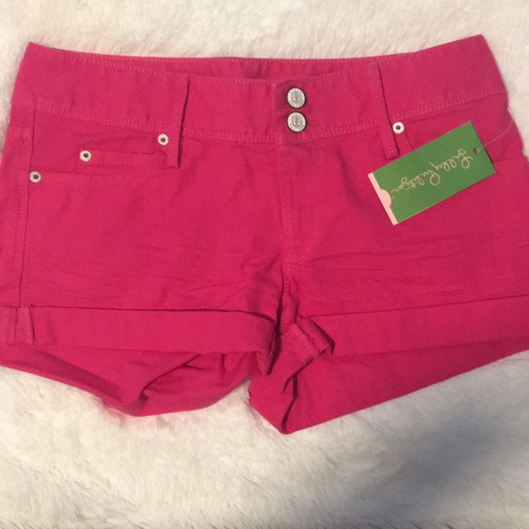 Lilly Pulitzer | Shorts | Lilly Pullitzer Kelli Short Pink Nwt | Poshmark
